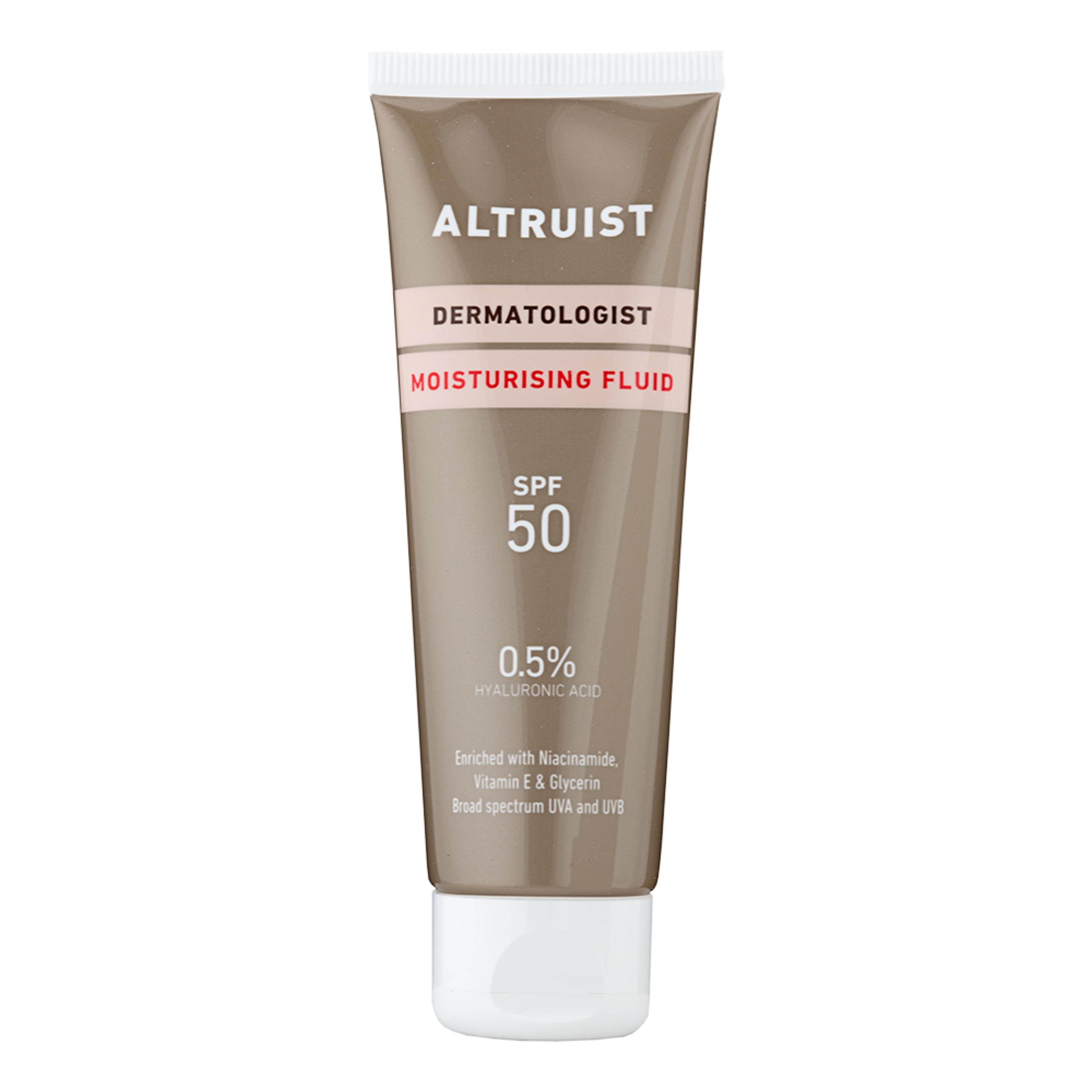 Moisturising Fluid SPF50 - 50ml – Altruist. Dermatologist Sunscreen