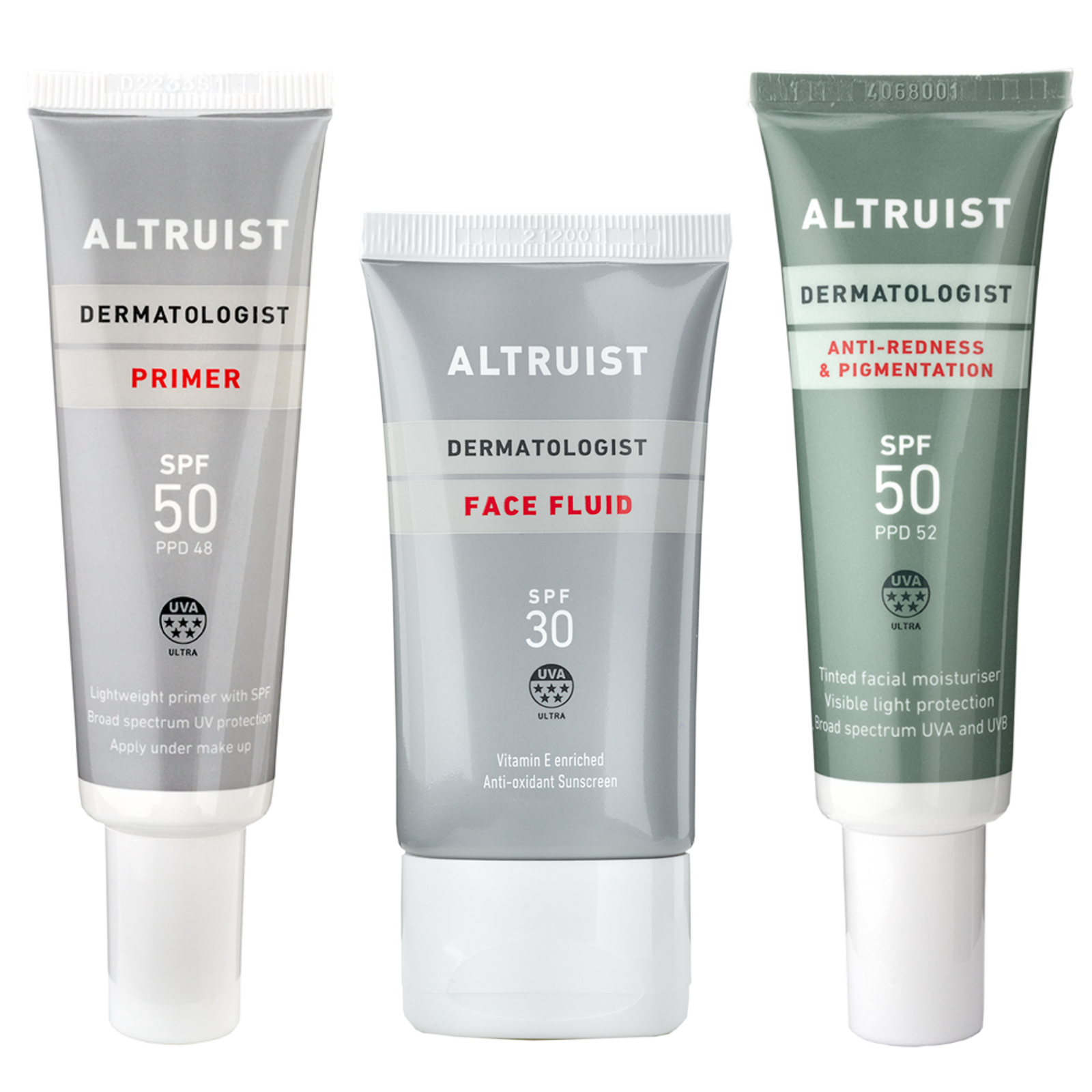 SPF FACE PROTECTORS KIT – Altruist. Dermatologist Sunscreen